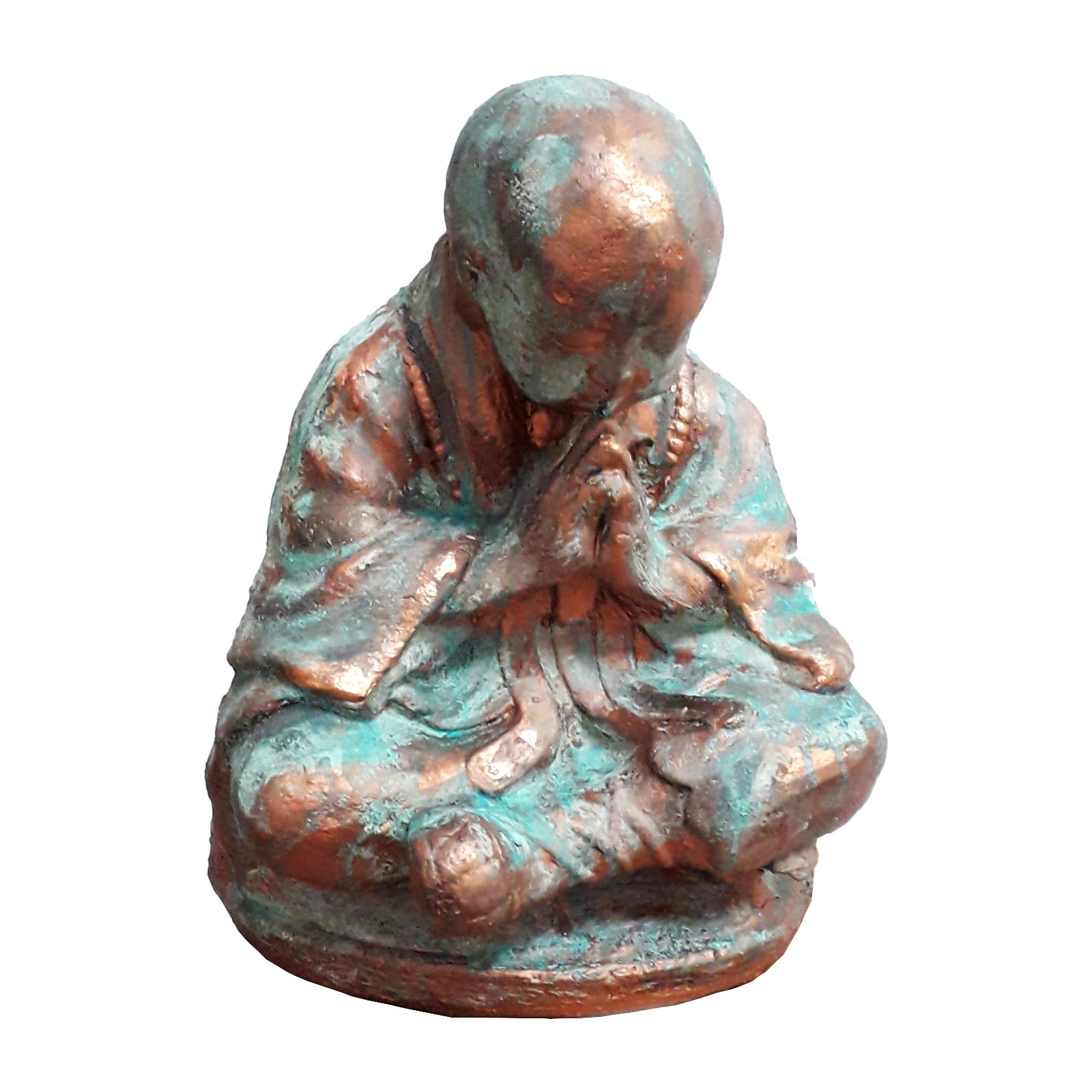 Statuie Calugar Zen, One Room, 10 kg, Aramiu - eMAG.ro