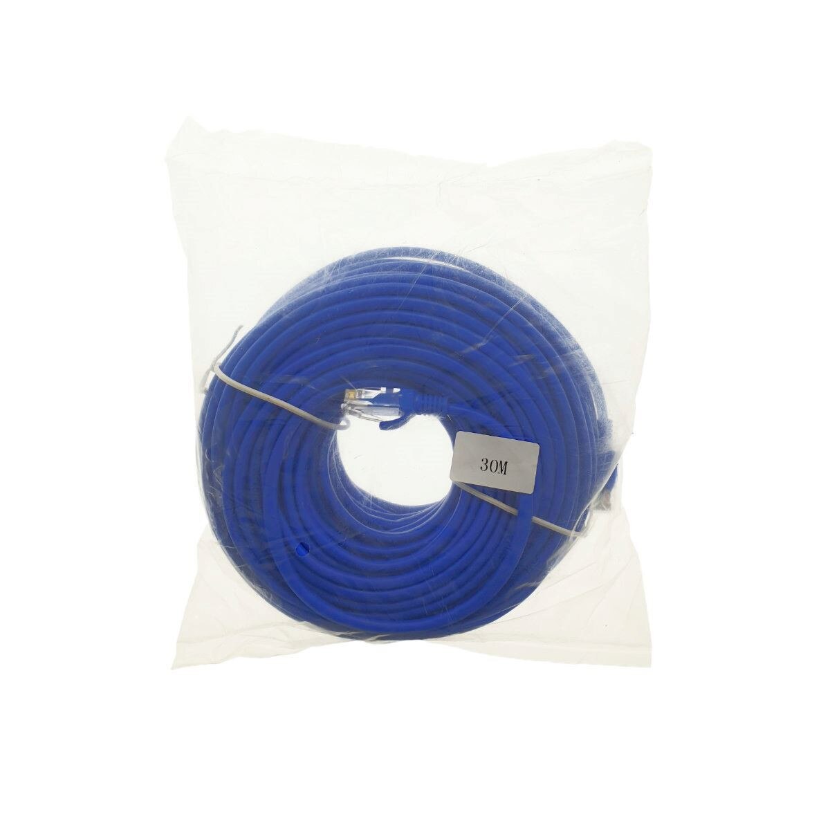 Cablu UTP cat.5, mufat 2xRJ45, lungime 30m, de legatura retea, ethernet ...