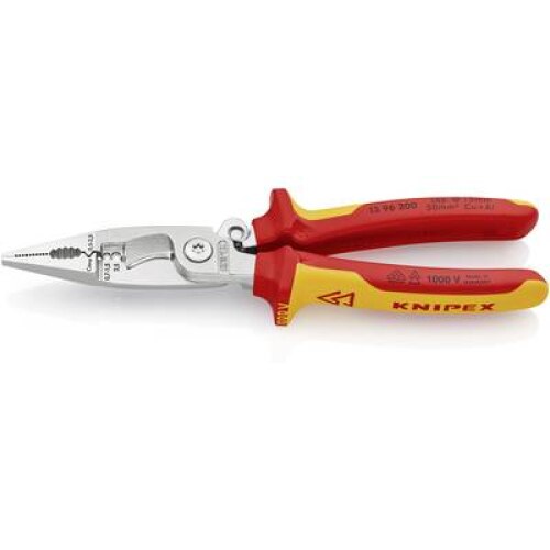 Cleste Knipex VDE pentru instalatii pentru electricieni cu mecanism ...