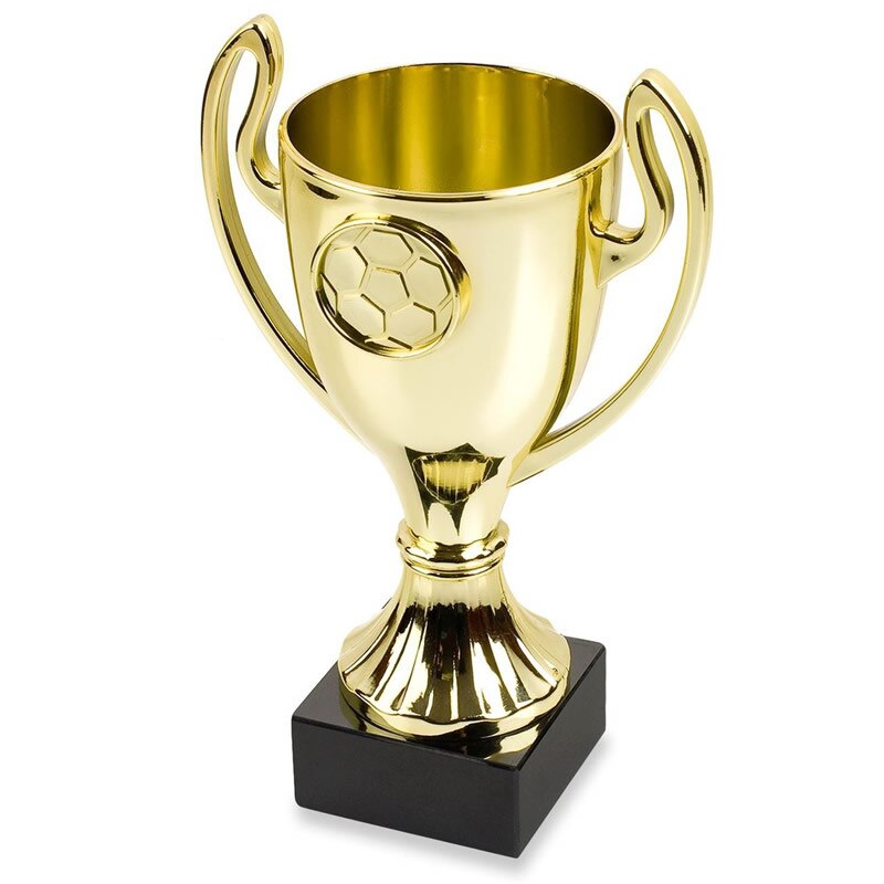 Cupa aurie din plastic, 19.5 cm - eMAG.ro