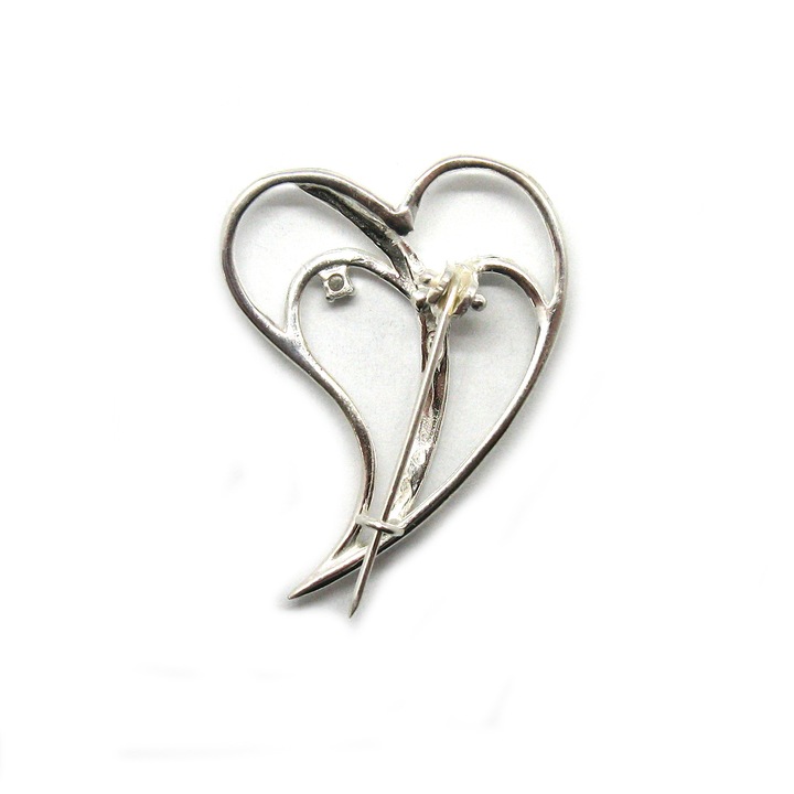 Brosa de dama, Empress, Argint 925, Argintiu - eMAG.ro