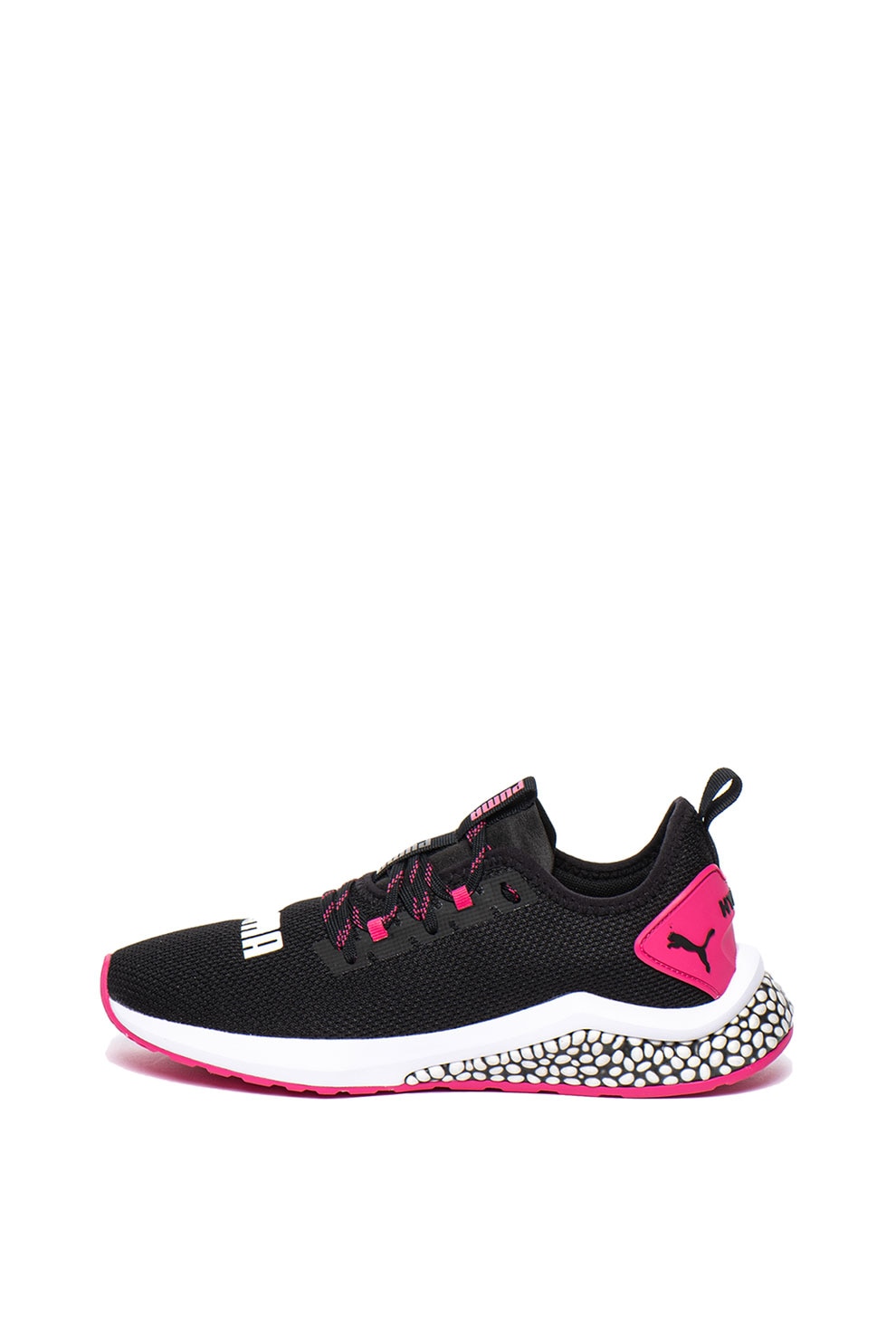 Puma, Pantofi cu logo, pentru alergare Hybrid NX, Negru, 5 - eMAG.ro