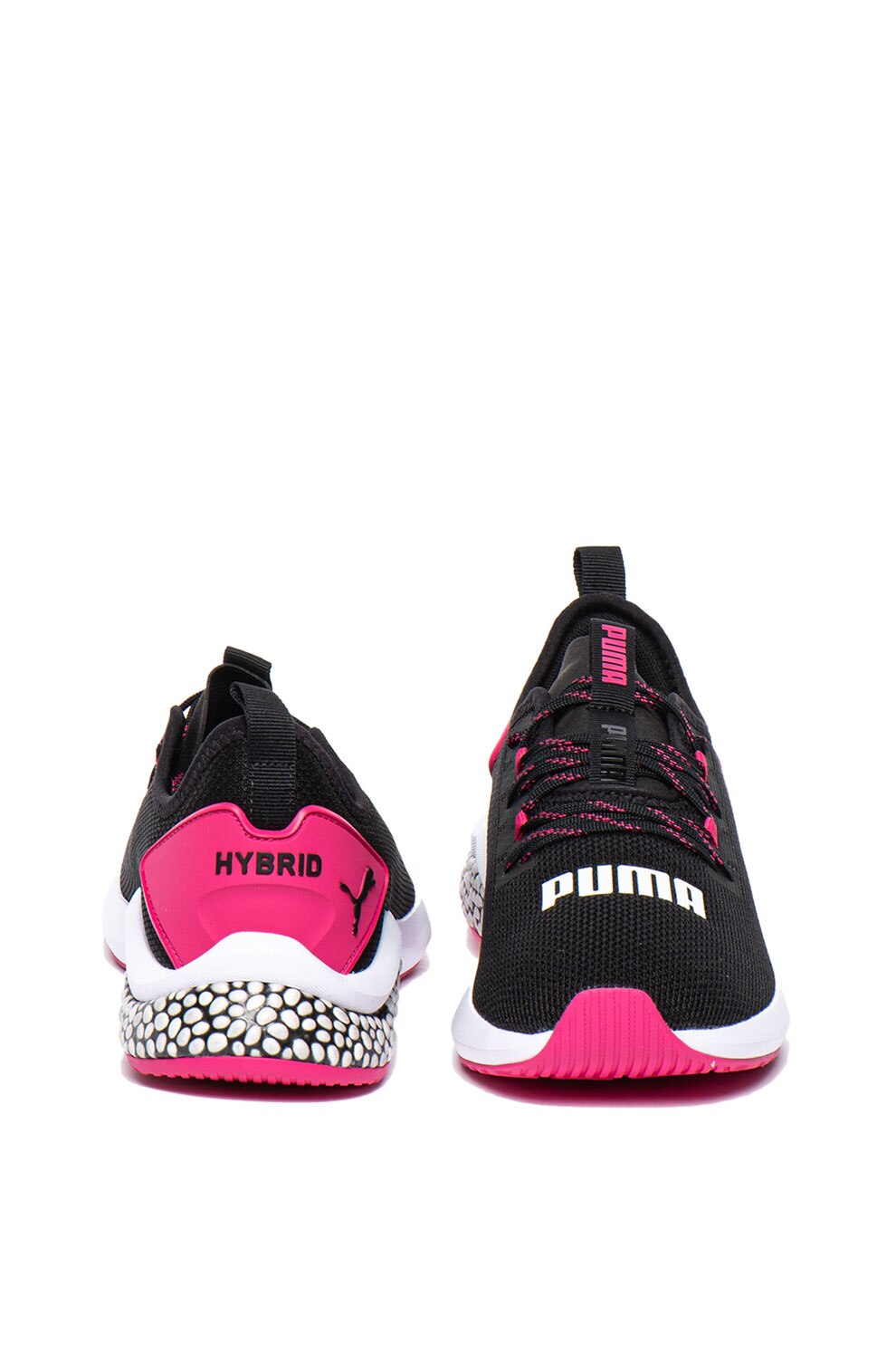 Puma, Pantofi cu logo, pentru alergare Hybrid NX, Negru, 5 - eMAG.ro