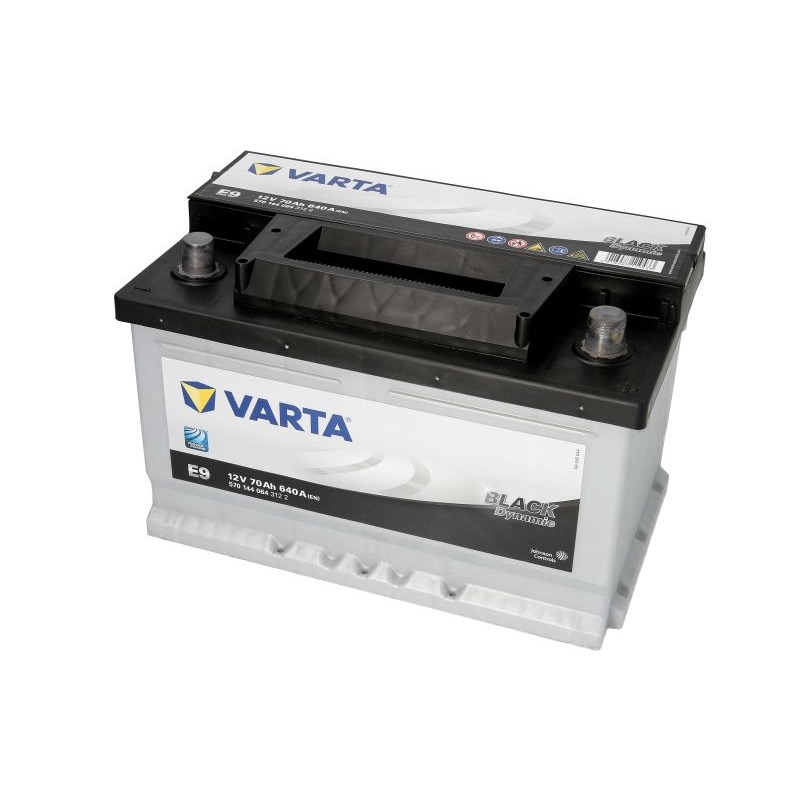 Acumulator auto VARTA 12V 70Ah/640A, compatibil cu CADILLAC, CHEVROLET ...