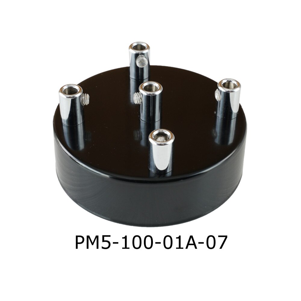 Lustra 101LIGHTS, Spider 5, Negru/Crom - eMAG.ro