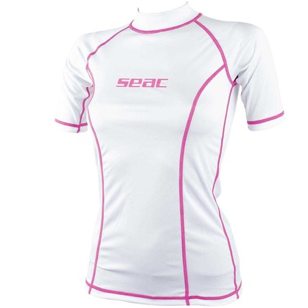 Тениска с къс ръкав Seac T-SUN, Дамска, Бял, S - eMAG.bg