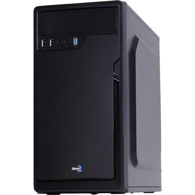 Carcasa Aerocool Micro-ATX PGS CS-100 Advance Negru, USB 3.0, fara ...