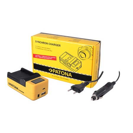 Incarcator LCD pentru acumulator Canon NB-9L Patona - eMAG.ro