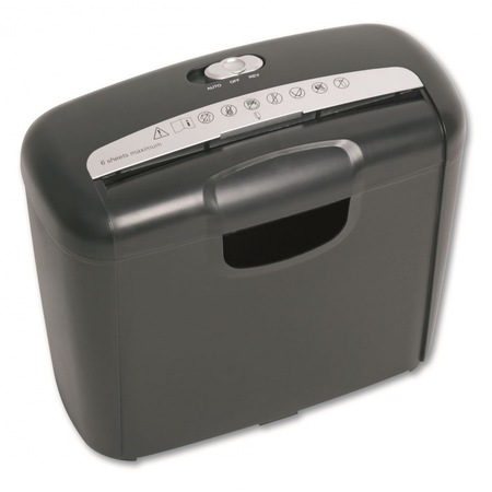 Distrugator de documente pentru hartie, maxim 6 coli 70g / m2 - eMAG.ro