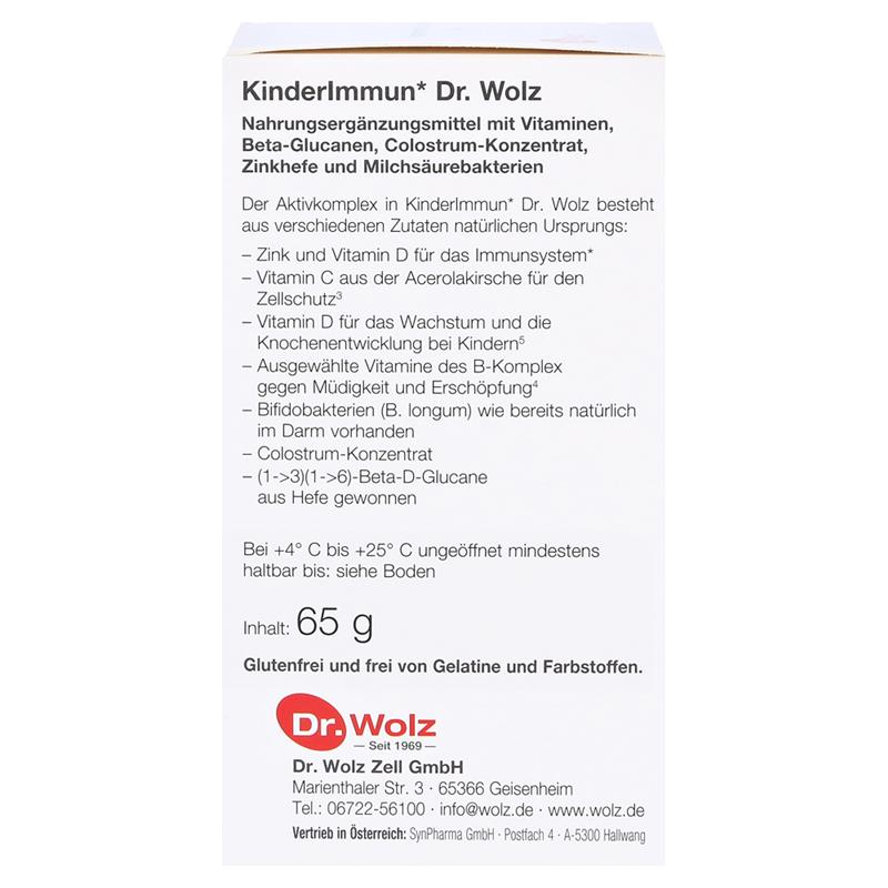 KinderImmun 65gr Dr. Wolz - eMAG.ro