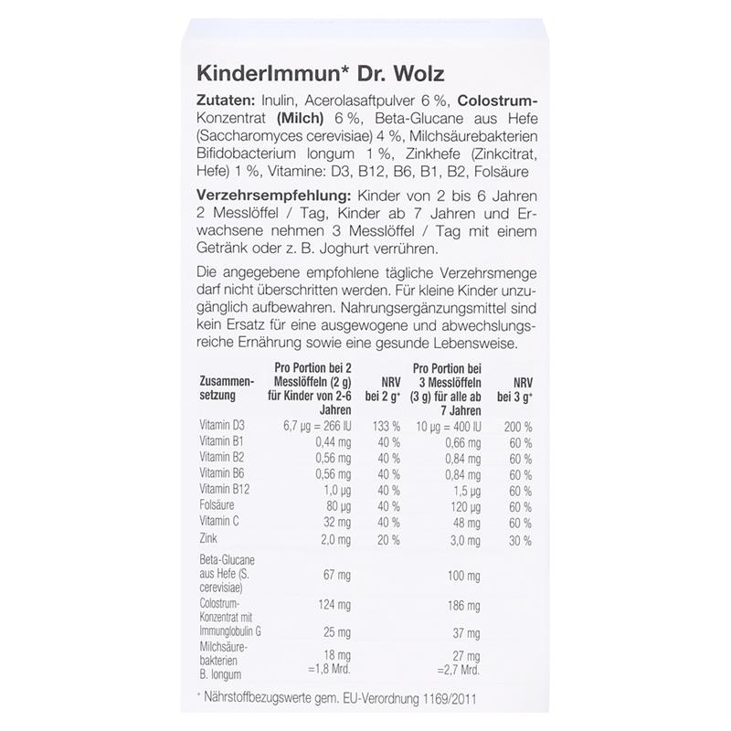 KinderImmun 65gr Dr. Wolz - eMAG.ro