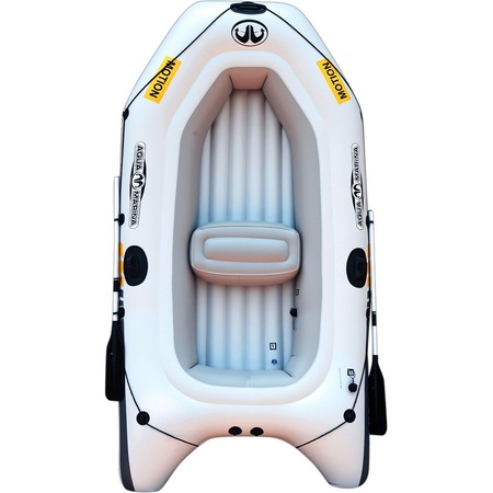 Set caiac gonflabil, Aqua Marina, Motion T-18, Gri - eMAG.ro