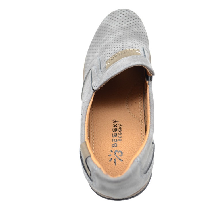 Ортопедични обувки за момчета Bessky B8887B-4-29, Сив, 29 EU - eMAG.bg