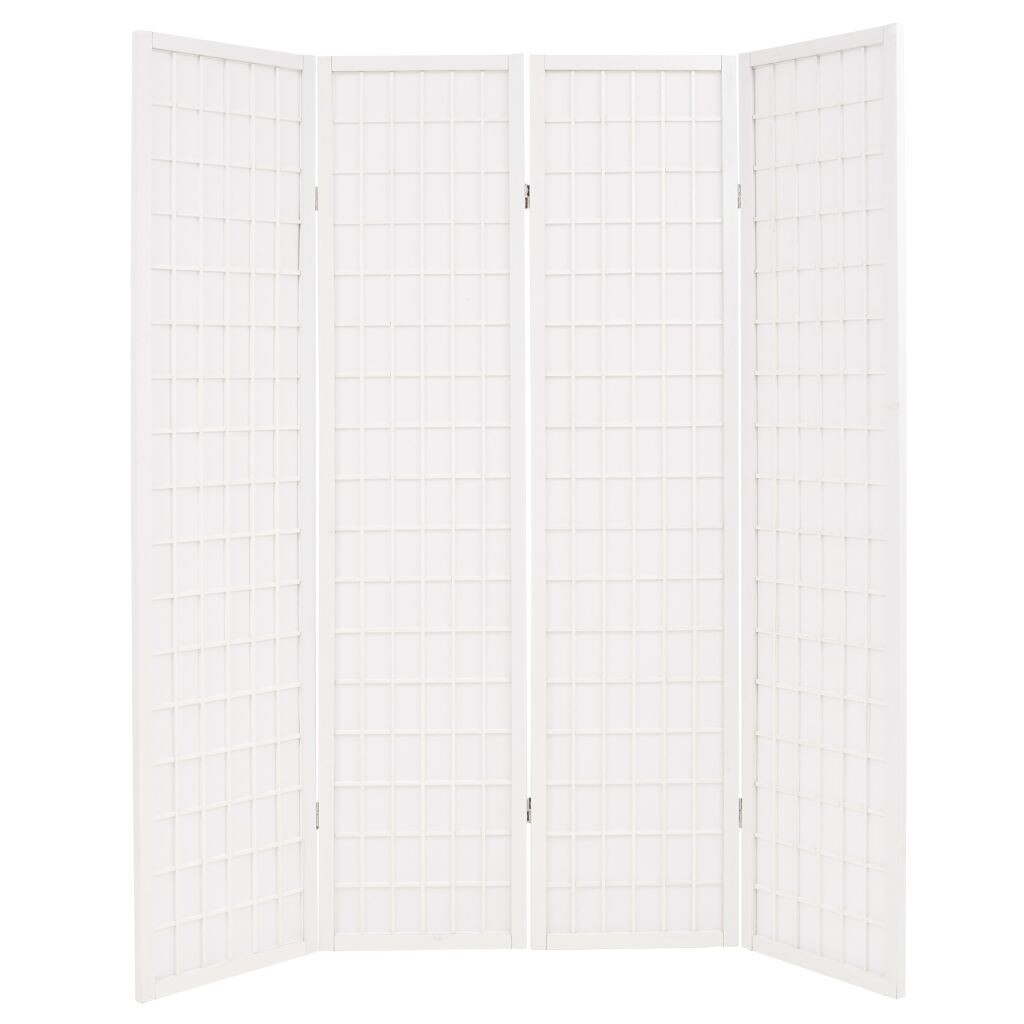 Paravan pliabil cu 4 panouri, in stil japonez, vidaXL, 160 x 170 cm ...