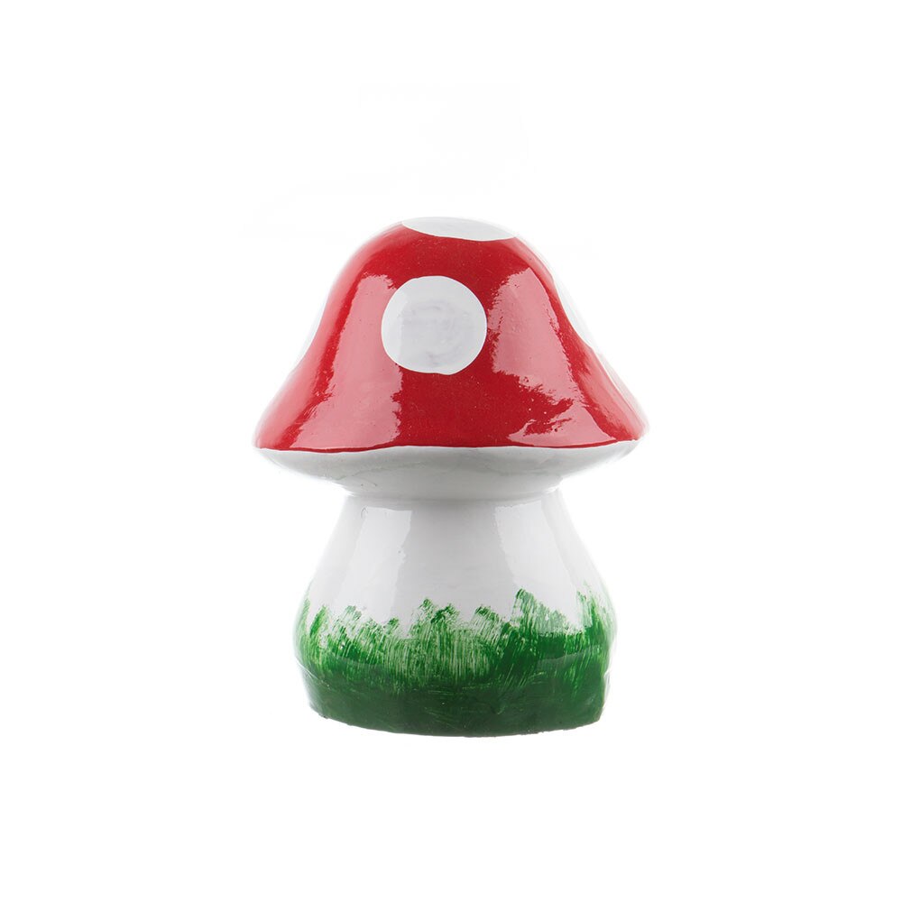 Decoratiune gradina, ciuperca, fibra sticla, 15 cm - eMAG.ro