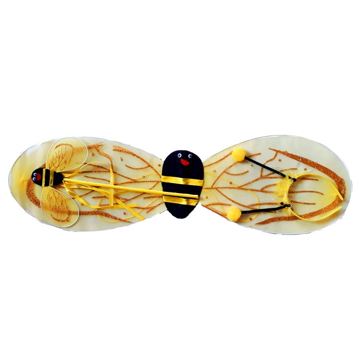 Set accesorii aripi costum albinuta/bondar, 3 piese - eMAG.ro