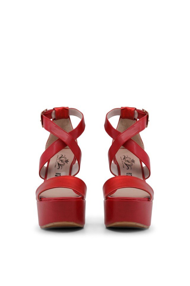 Platforme pentru dama model 4000 Paris Hilton, Rosu, 38 - eMAG.ro