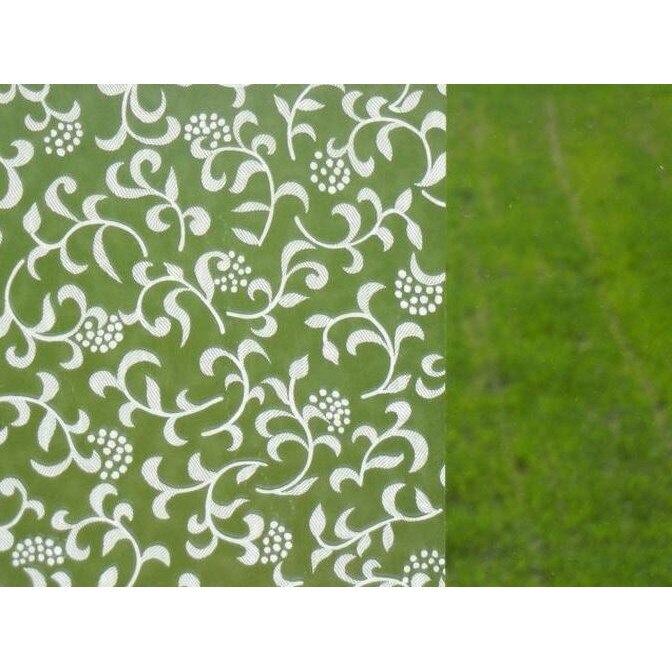 Autocoloant static pentru geam, D-c-Fix, G83, Model vegetal, Translucid ...