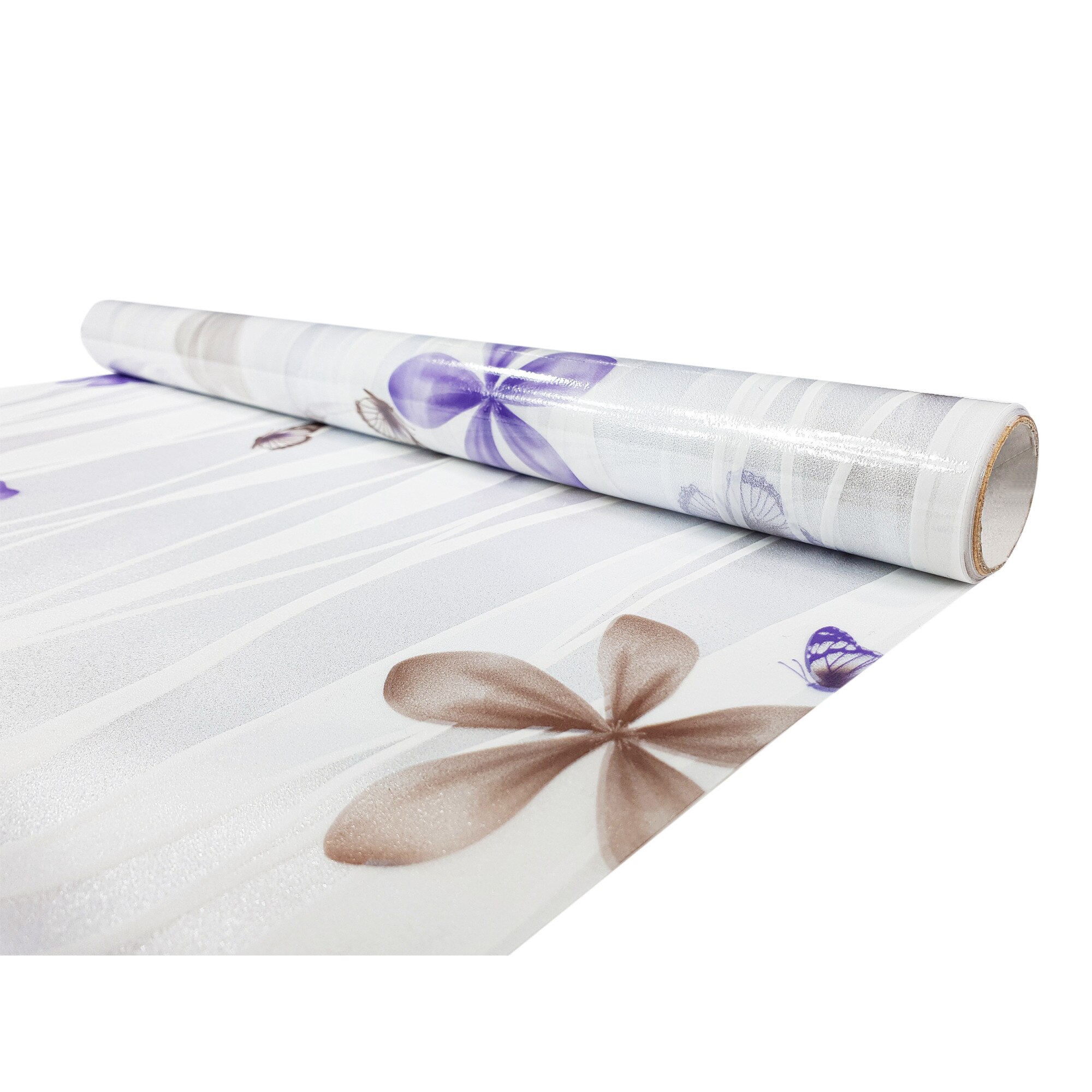 Autocoloant static pentru geam, D-c-Fix, G46, Model floral translucid ...