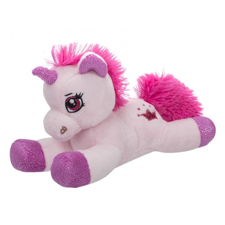 Unicorn de plus, Roz, 20 cm - eMAG.ro