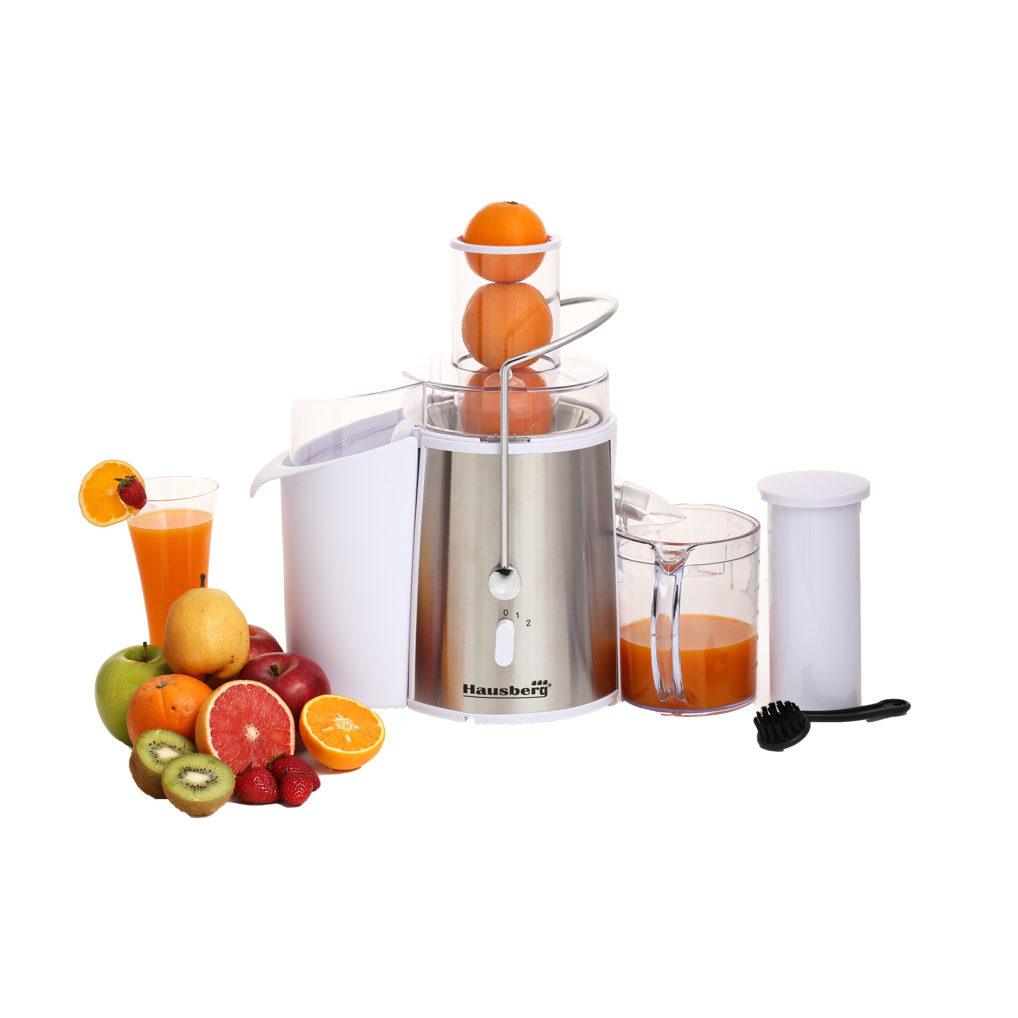 Storcator Electric de Fructe si Legume Hausberg HB7516A, 1000 W, 2 ...