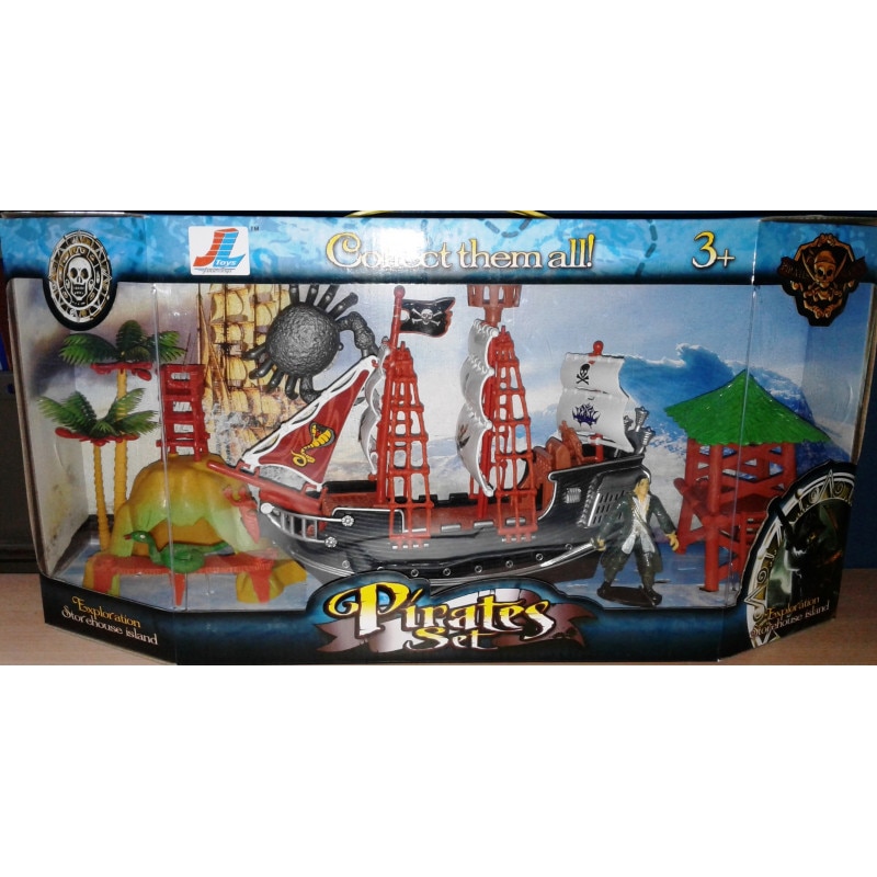 Set Corabie Pirati cu accesorii JL Toys - eMAG.ro