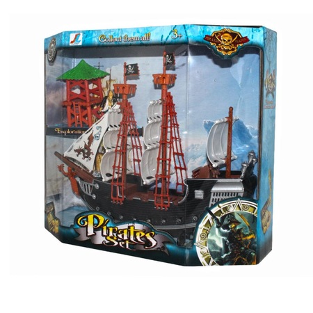 Set Corabie Pirati cu accesorii JL Toys - eMAG.ro