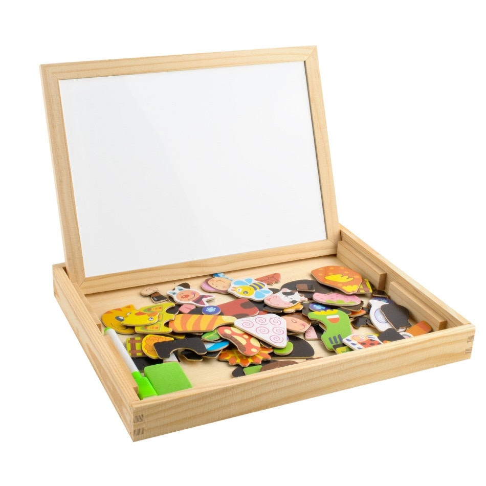 Edu Bebe Fajáték, Mágneses Tábla Készlet - eMAG.hu