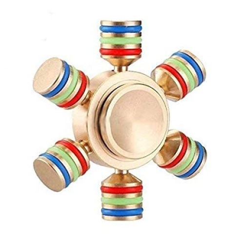 Fidget Spinner Metalic Hexagon - eMAG.ro