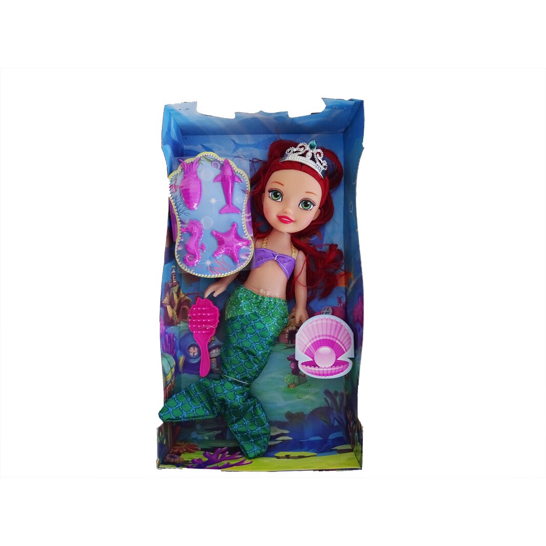 Papusa Ariel cu sunete si 5 accesorii, 35 cm, varsta 3 ani+ ...