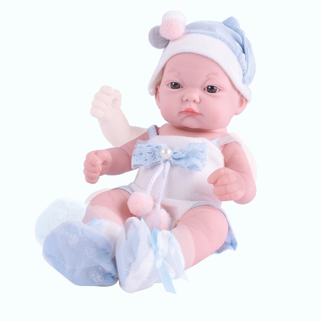 Mappy Baby so lovely baba kosárban, 26 cm, Kék - eMAG.hu