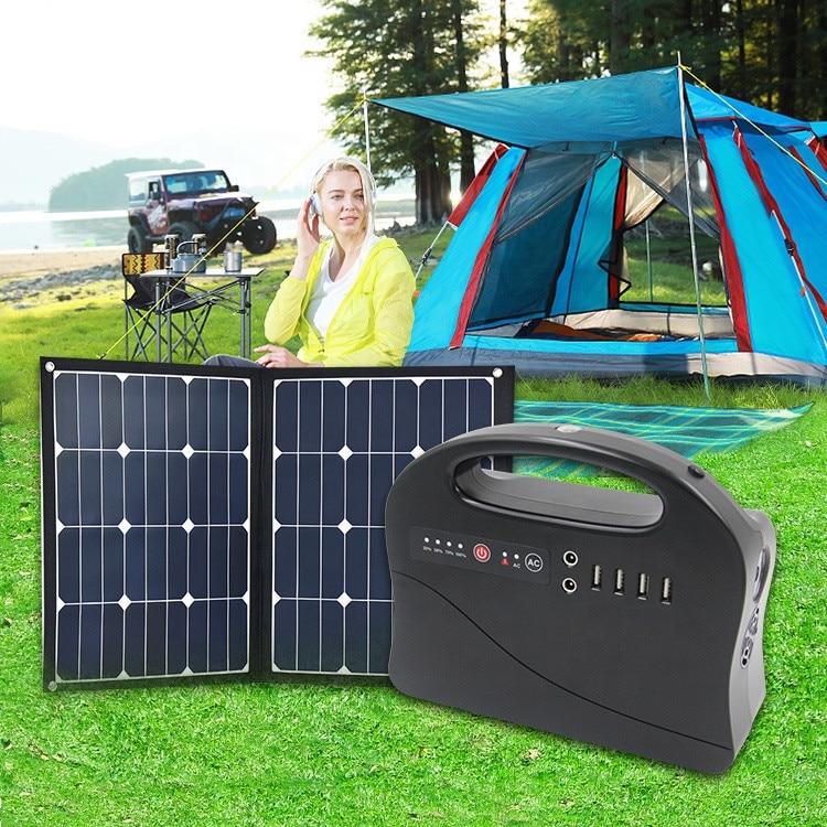 Powerbank 42000mAh, PYRAMID®, 200W generator solar portabil, power bank ...