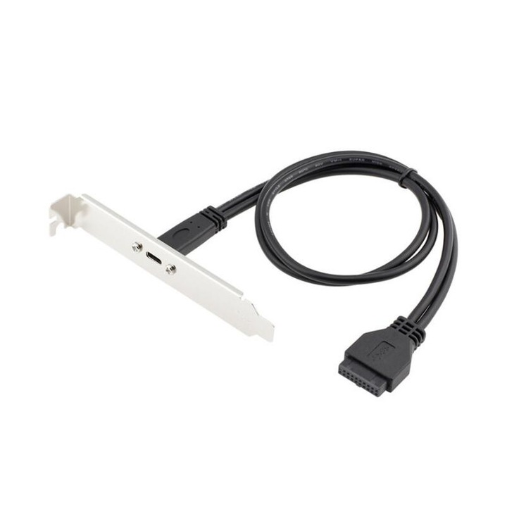 Hub panou frontal port Usb Type C 3.1 cu conector 20 pini IDC pentru ...