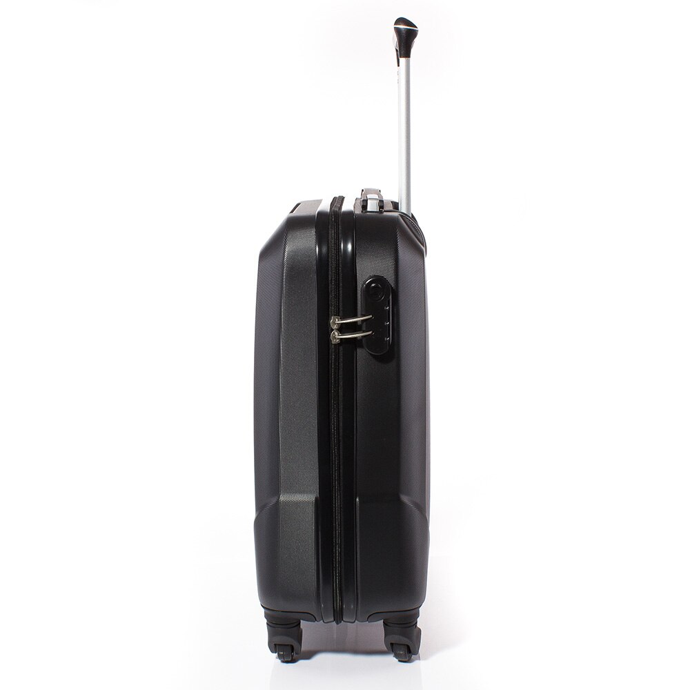 Valiza cu roti Stilno T1001-08, Negru - eMAG.ro