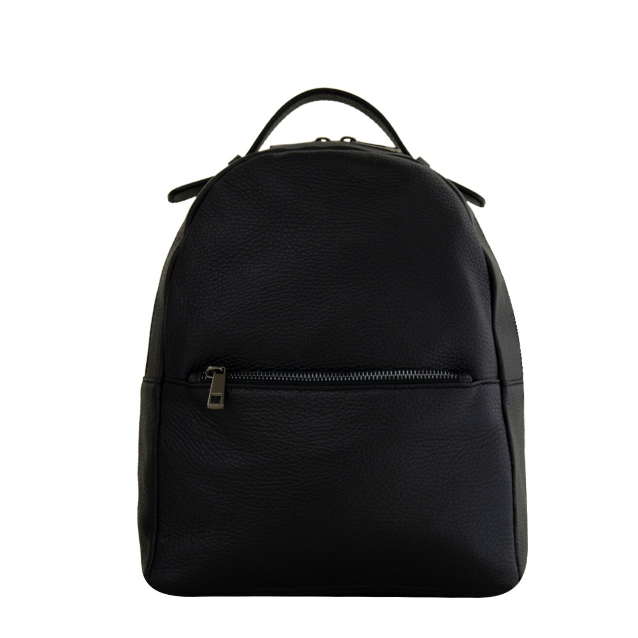 Rucsac de dama din piele naturala, Bianca negru - eMAG.ro