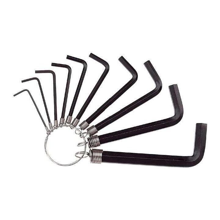 Chei Imbus Flores cu locas hexagonal, FS-11453, 1.5 - 10 mm, set 10 ...