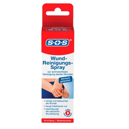 Spray pentru curatarea ranilor SOS 50 ml - eMAG.ro