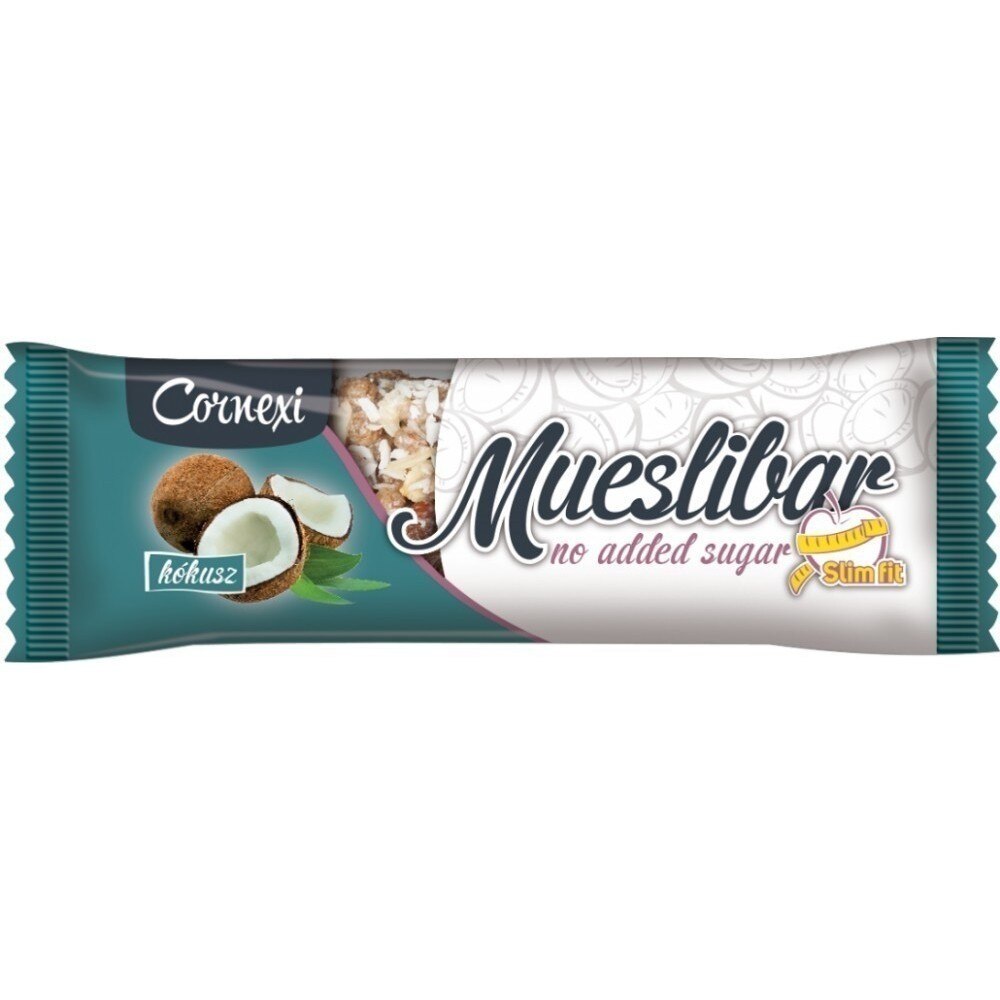 Baton cu seminte si cocos fara zahar cornexi 20g - eMAG.ro