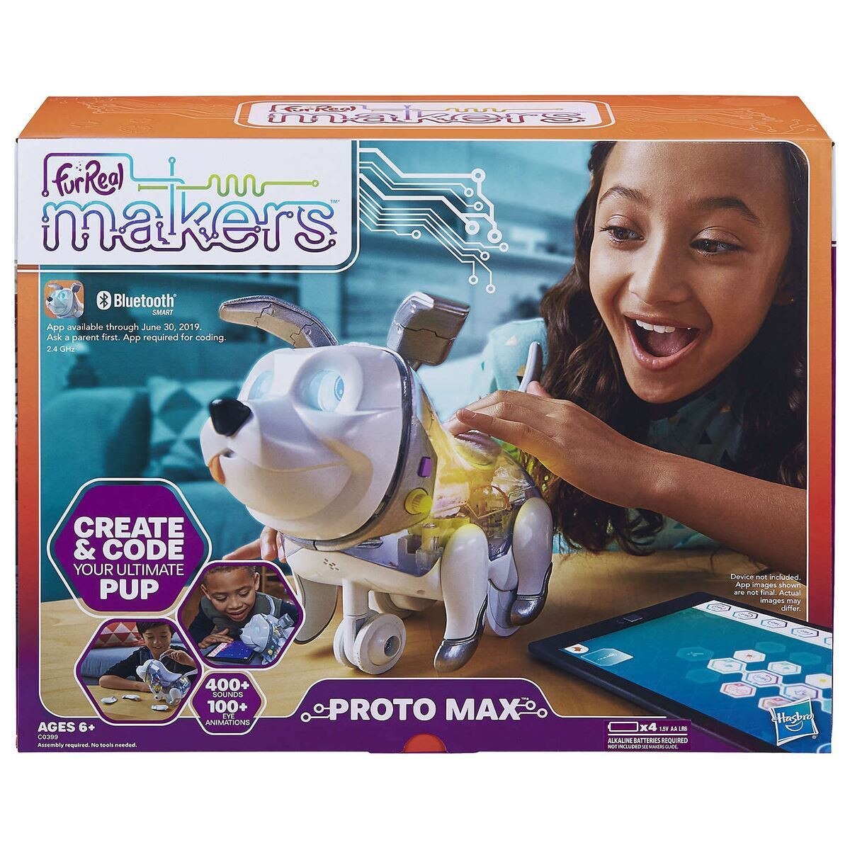 Robot interactive ,FurReal Makers Proto Max Catel electronic cu ...