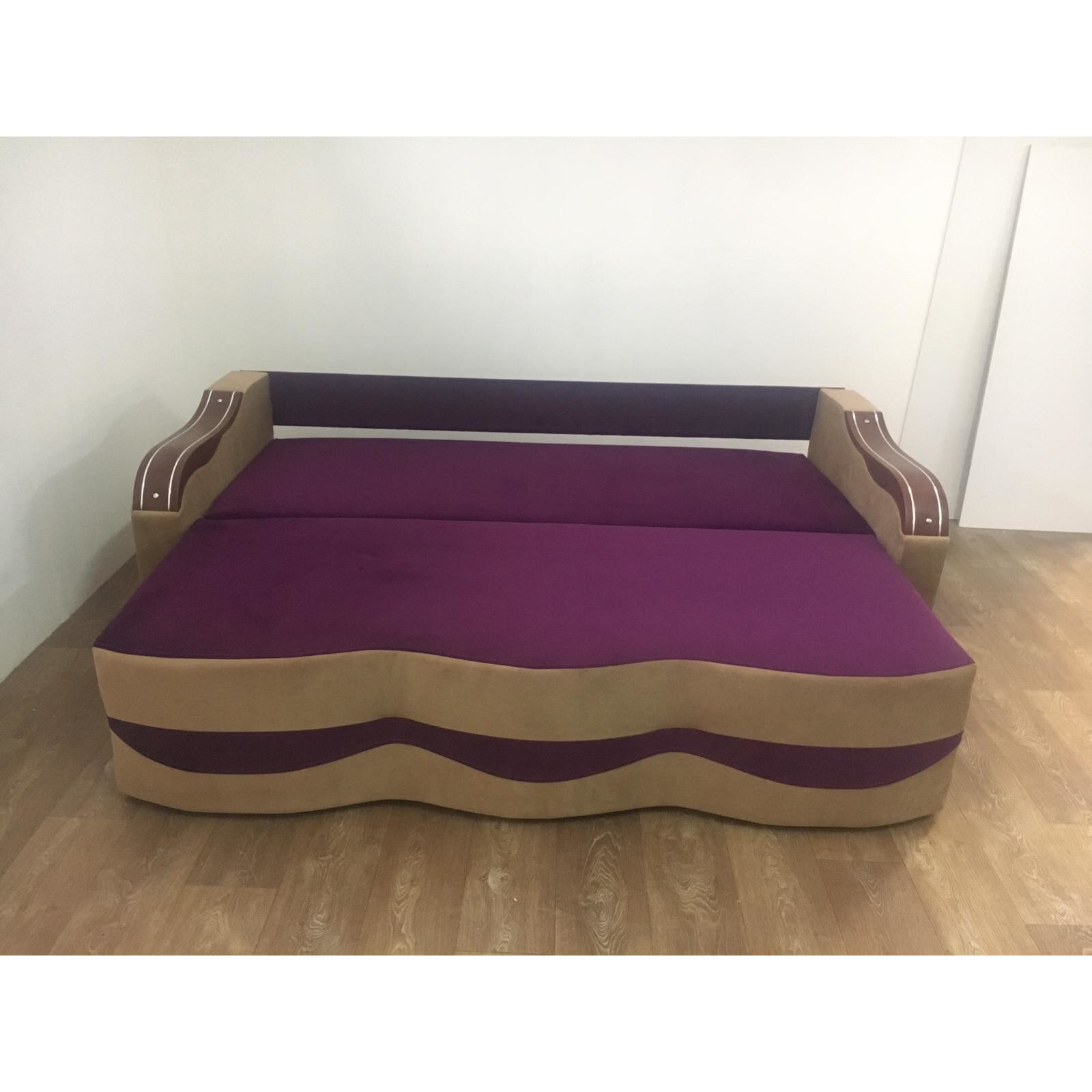 Canapea extensibila Milano, MobAmbient, Mov cu Cappuccino, material ...