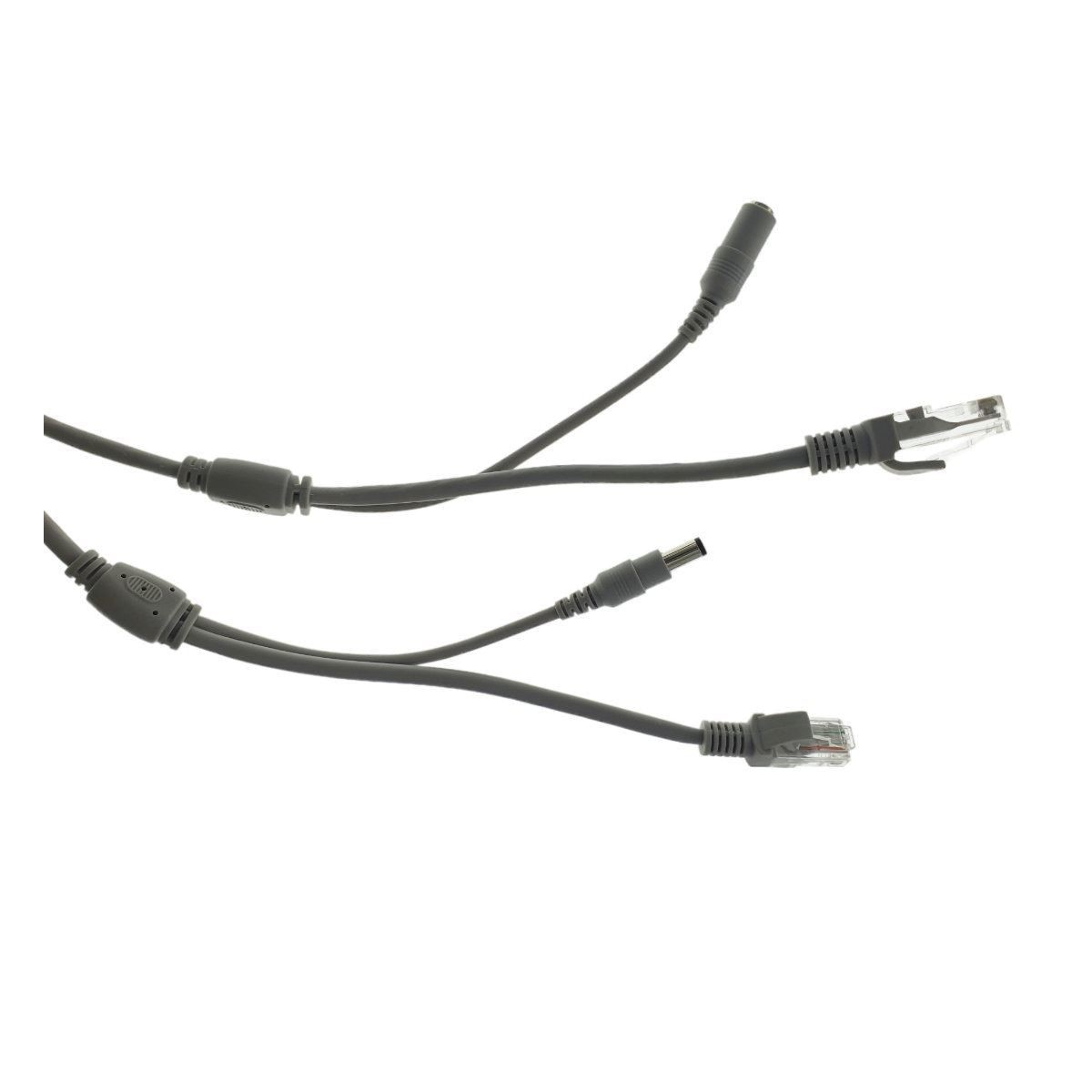 Cablu retea 30m pentru camera IP CCTV NVR,UTP Cat.5/5e,mufat 2XRJ45 si ...