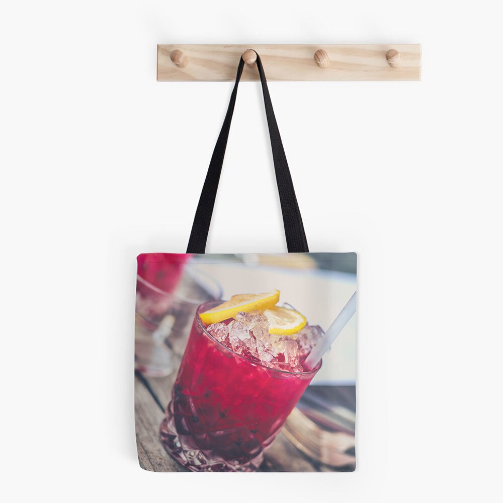Geanta Tote Bag Culinar Moderna Bautura colorata cu gheata - eMAG.ro