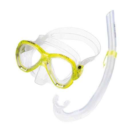 Set snorkeling Seac - BIS PANAREA SILTRA, Galben - eMAG.ro