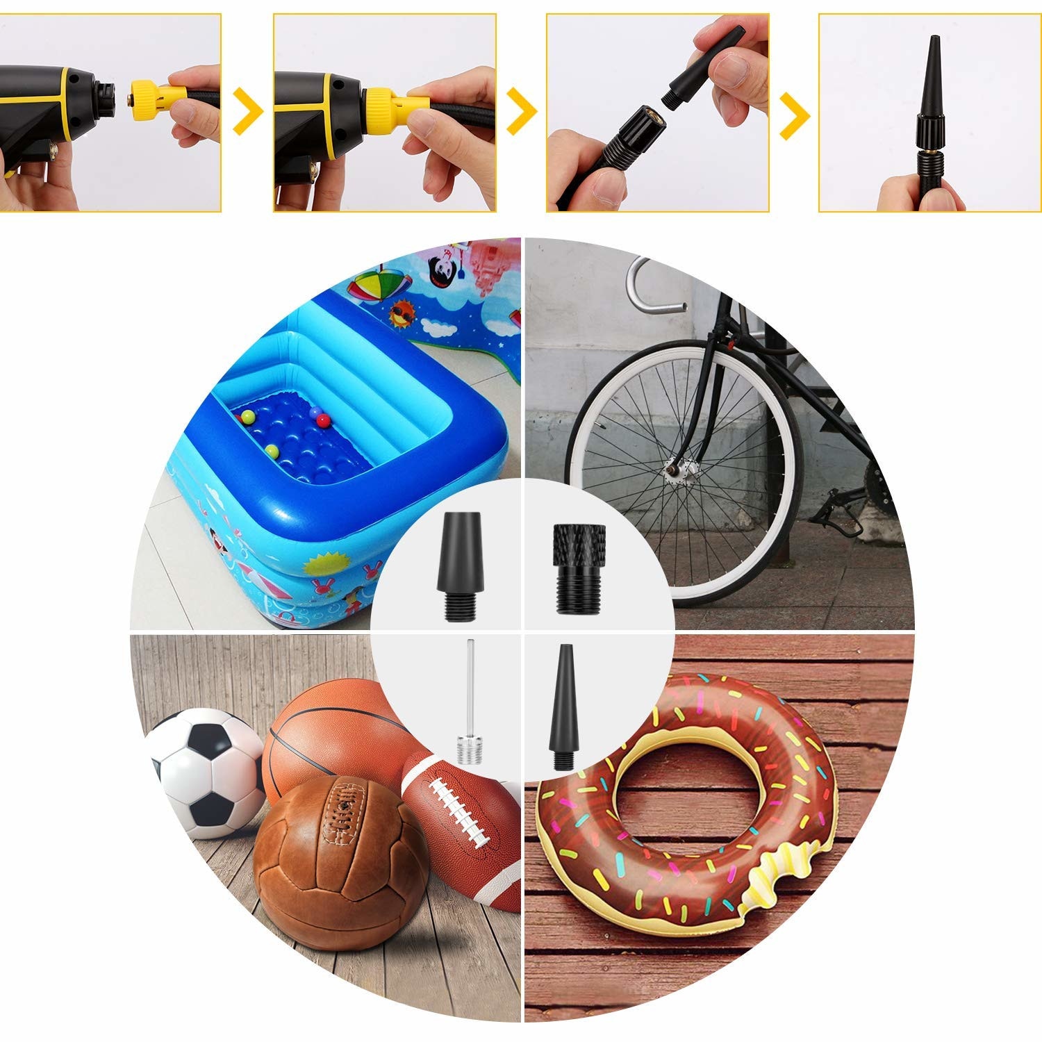 Compresor Auto, Hunda, Portabil, Reincarcabil, Pompa electrica, tip ...