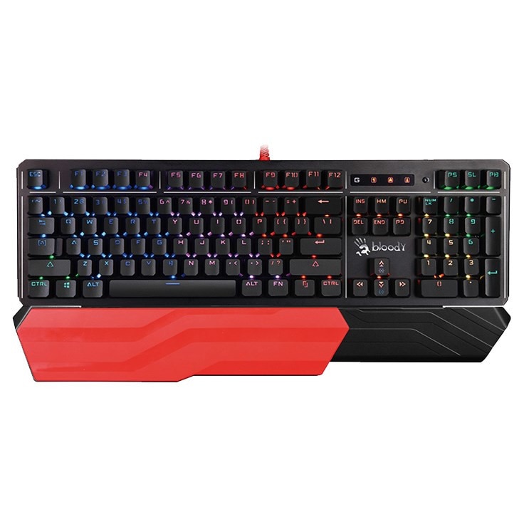 A4Tech Bloody B975 keyboard USB QWERTY Black, Red - eMAG.hu