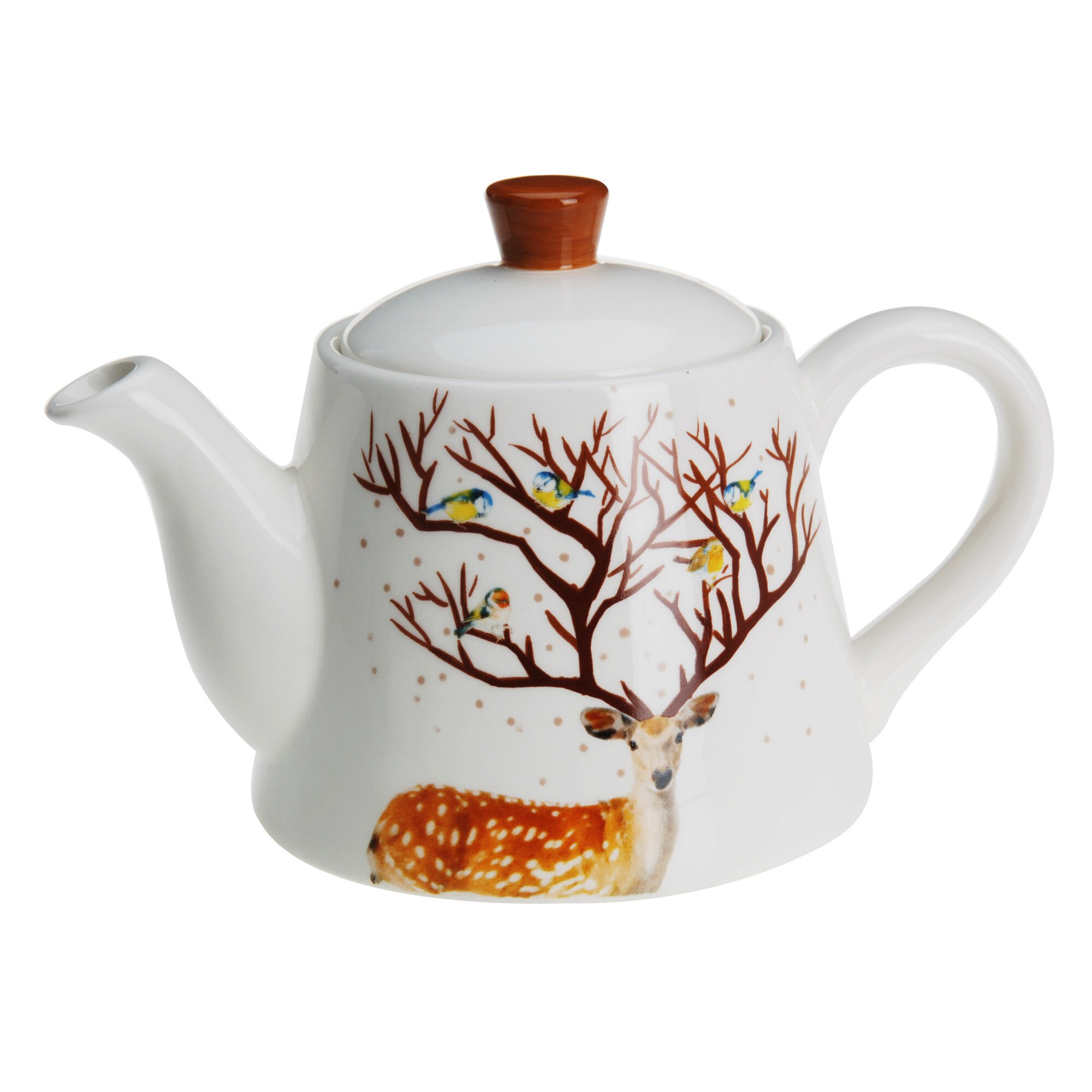 Ceainic ceramica, model ren, capacitate 0.6L - eMAG.ro