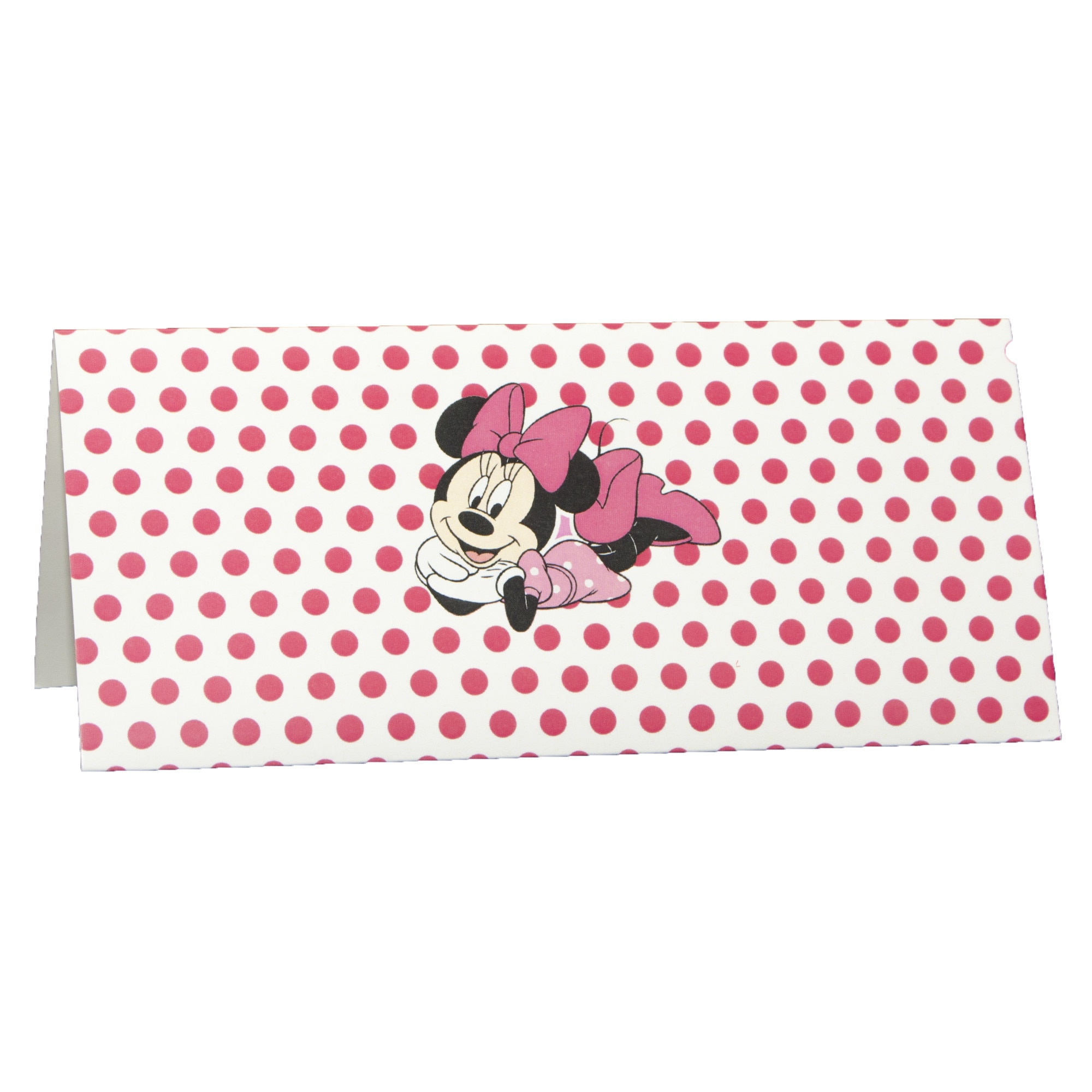 Plic de bani pentru botez cu Minnie Mouse, SET - 10 bucati, Cubika ...