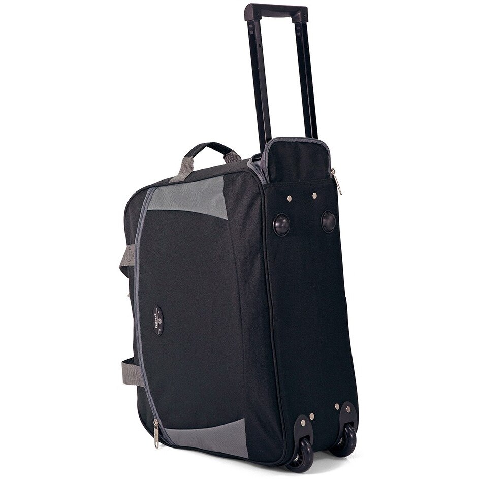 Geanta de voiaj, cu role, BENZI, BZ 5405 - 46W, Negru - eMAG.ro