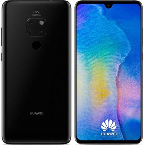Комплект Смартфон Huawei Mate 20 Dual Sim 128GB, Black + WOWFIXIT течен протектор - eMAG.bg