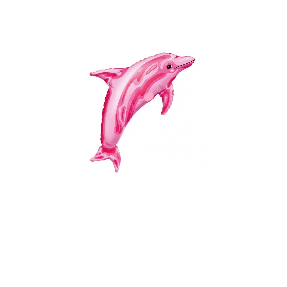Balon folie delfin roz 56 x 85cm - eMAG.ro